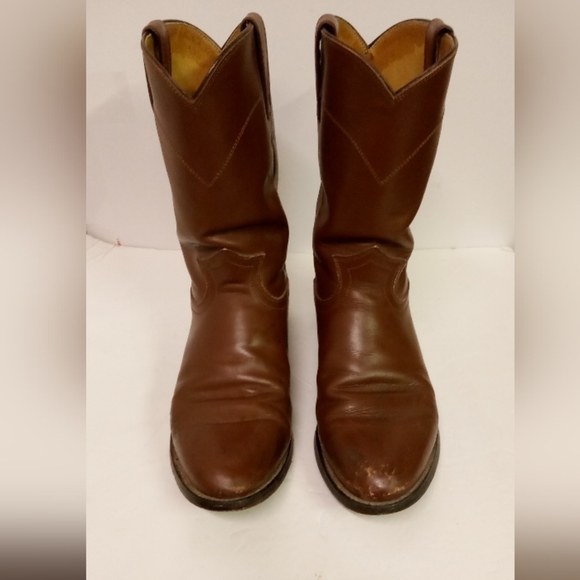 Justin Boots | Shoes | Justin Boots Roper Style Leather Size 85d Style ...